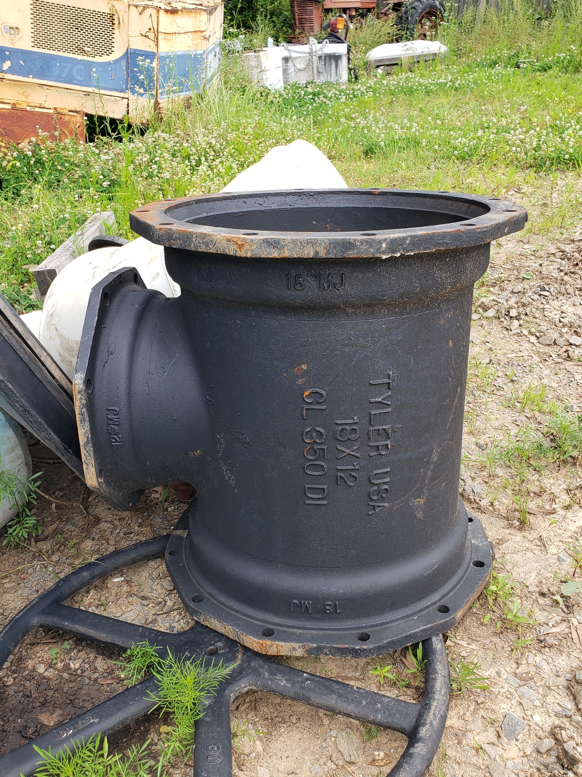 TYLER 18X12 C153 MJ TEE DOMESTIC - The Waterworks Warehouse