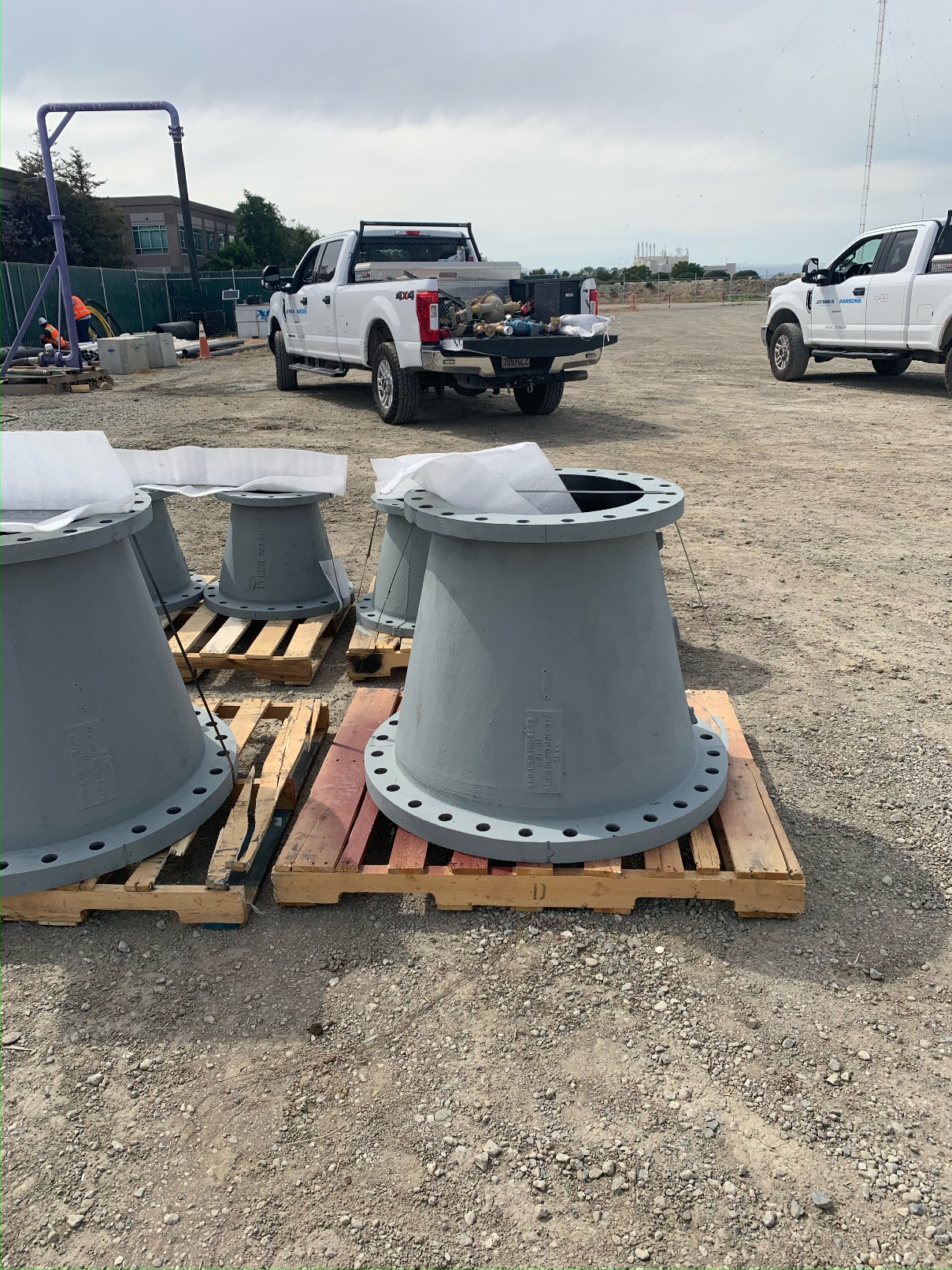 30"x20" FLG CONC. REDUCER P401 LINED PRIMER COATED USA - The Waterworks ...
