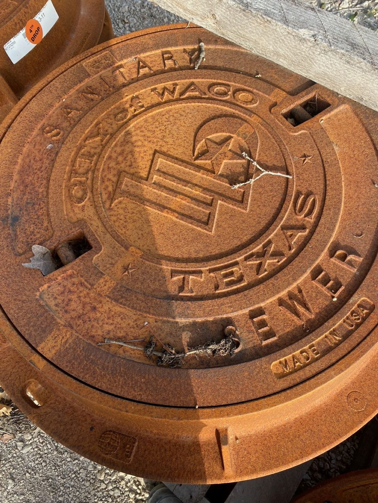 SANITARY SEWER 32" RING & COVER "CITY OF WACO" DOMESTIC - The ...