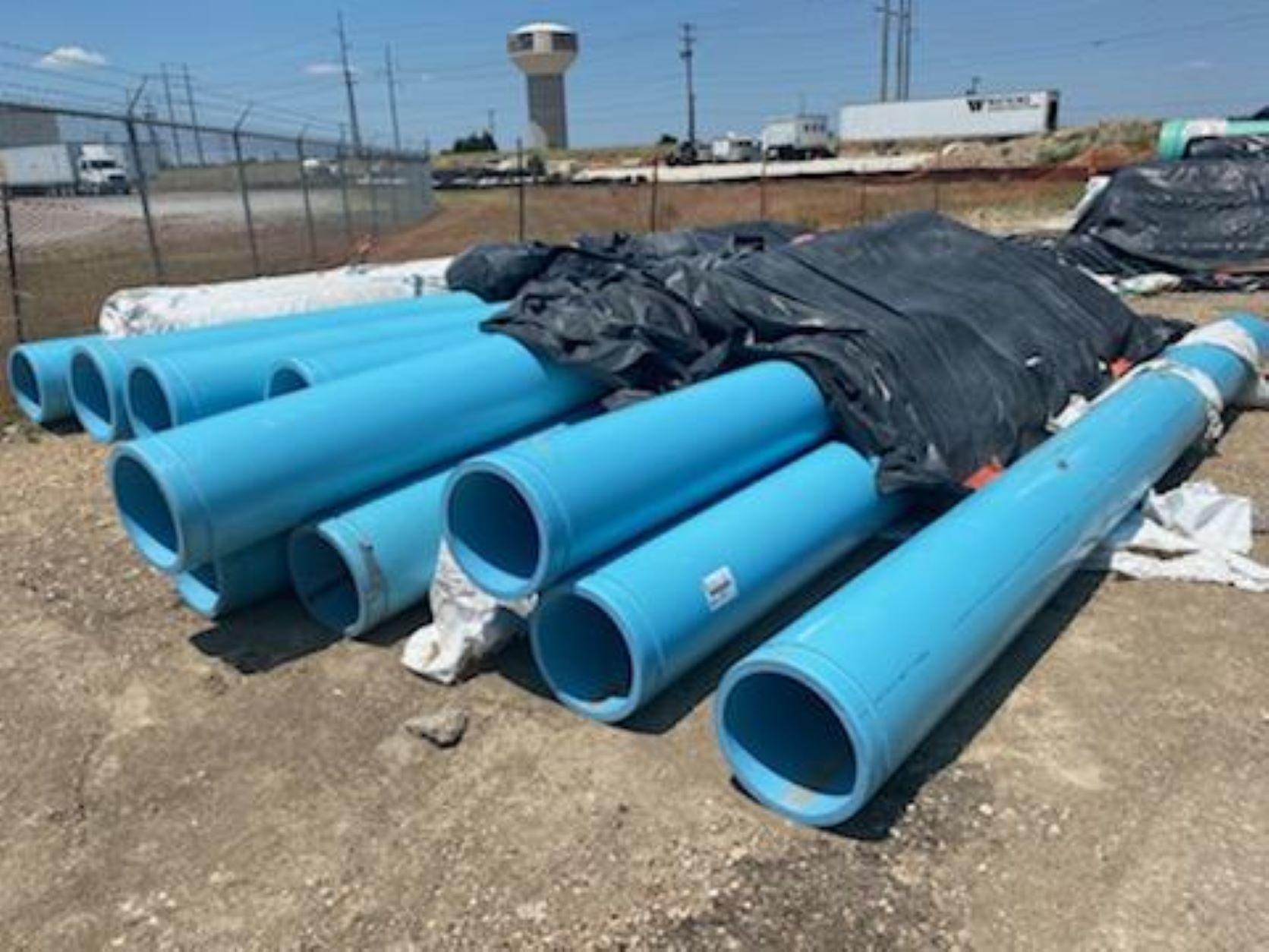 NAPCO 16" DR14 C900 CERTALOK BLUE PVC PIPE - The Waterworks Warehouse