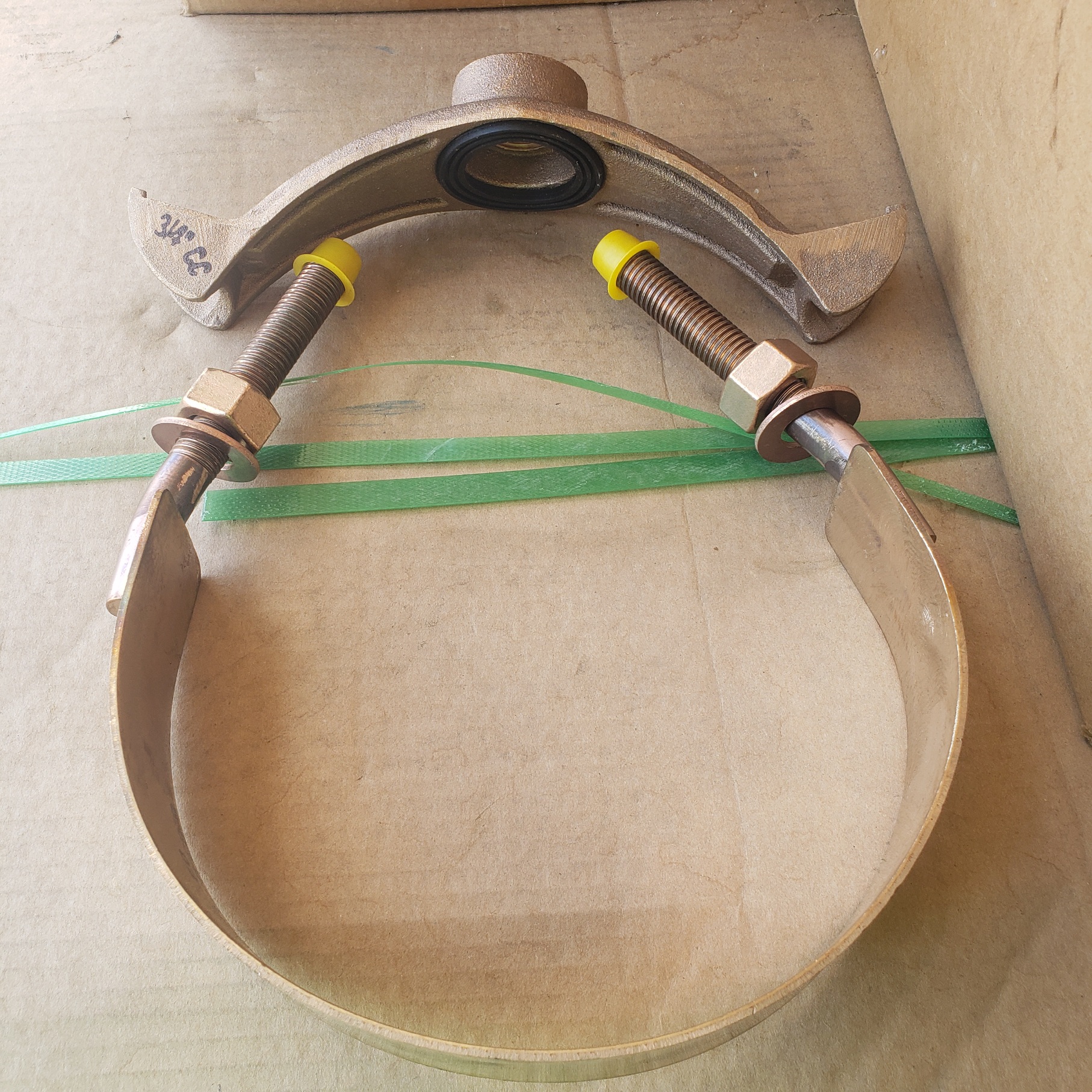 ROMAC 8"X3/4"CC 101B SINGLE STRAP TAP SADDLES F/C900 - The Waterworks ...