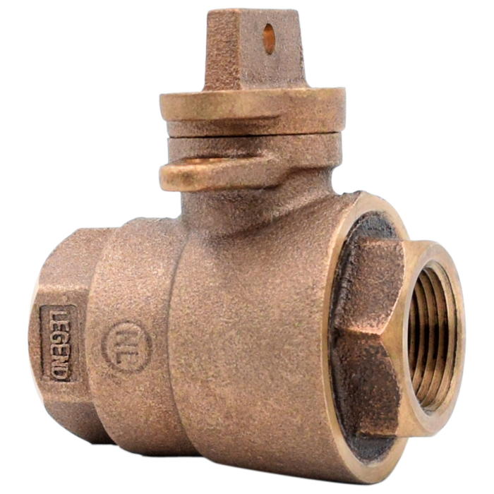 LEGEND 1" FNPT X FNPT LOCK WING CURB STOP VLV T-5500LWNL - The ...