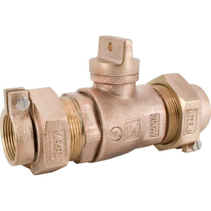 1" T-5300MPNL No Lead Bronze Pack Joint x Pack Joint Minneapolis ...