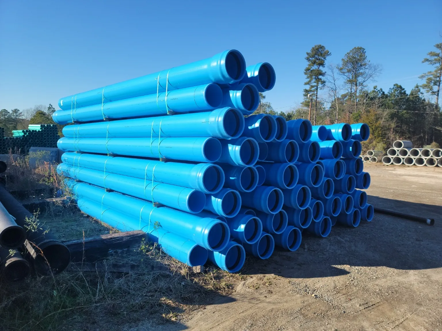 10" DR18 C900 BLUE PVC PIPE - The Waterworks Warehouse