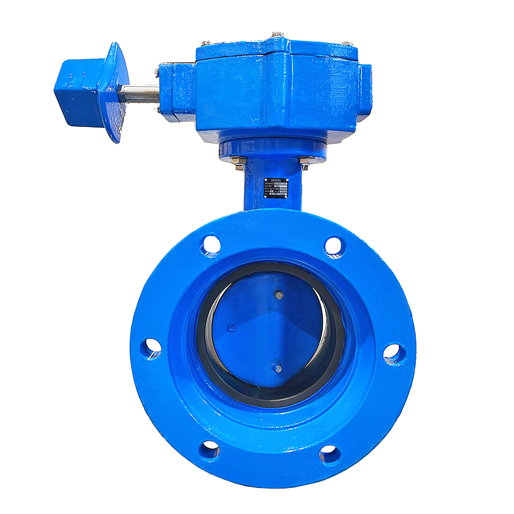 Soval 4" Cast Iron Mechanical Joint Butterfly Valve - The Waterworks ...