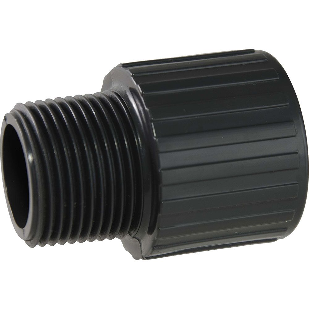 Soval 1" PVC Male Adapter - The Waterworks Warehouse