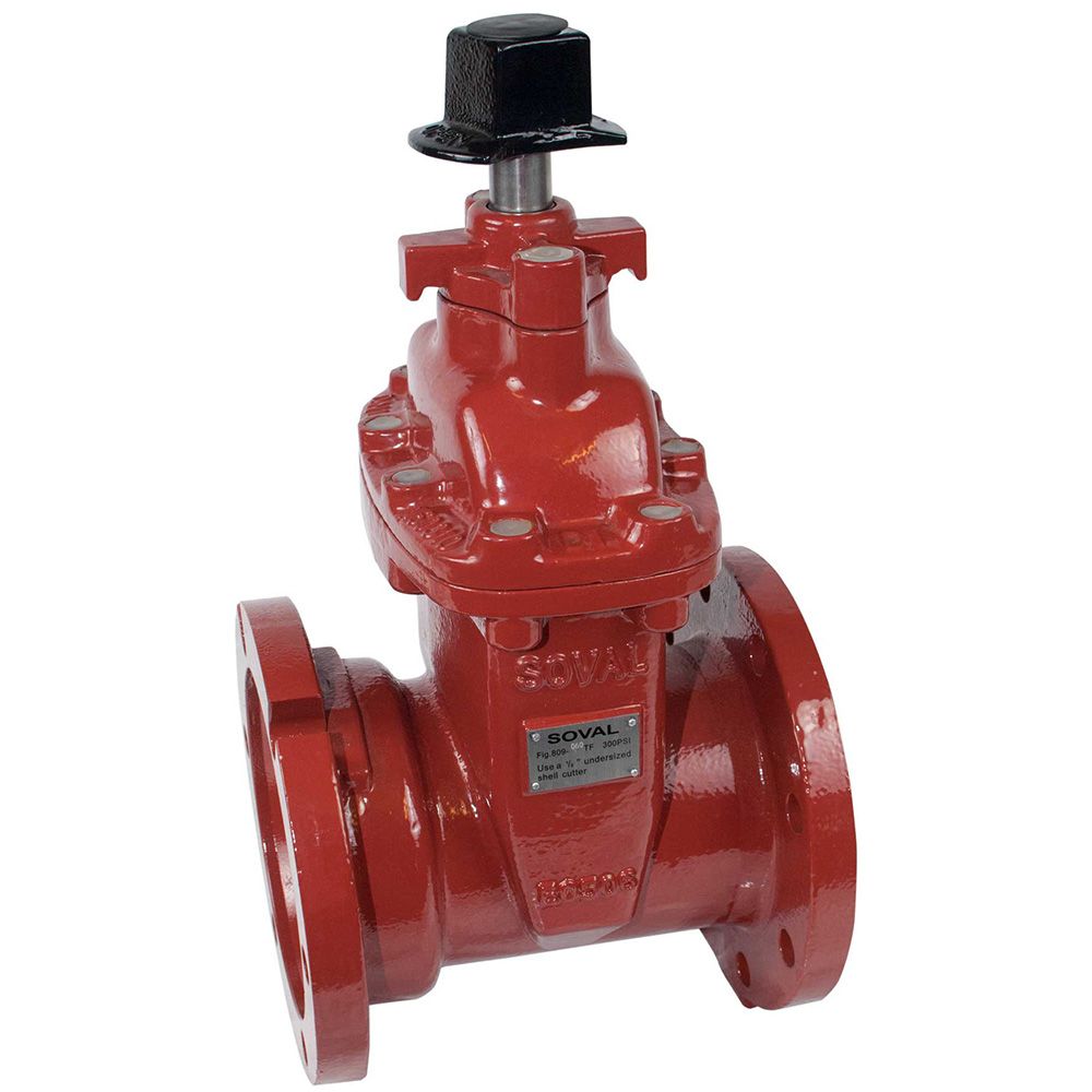 Soval 3" Ductile Iron UL/FM NRS Tapping Valve - The Waterworks Warehouse