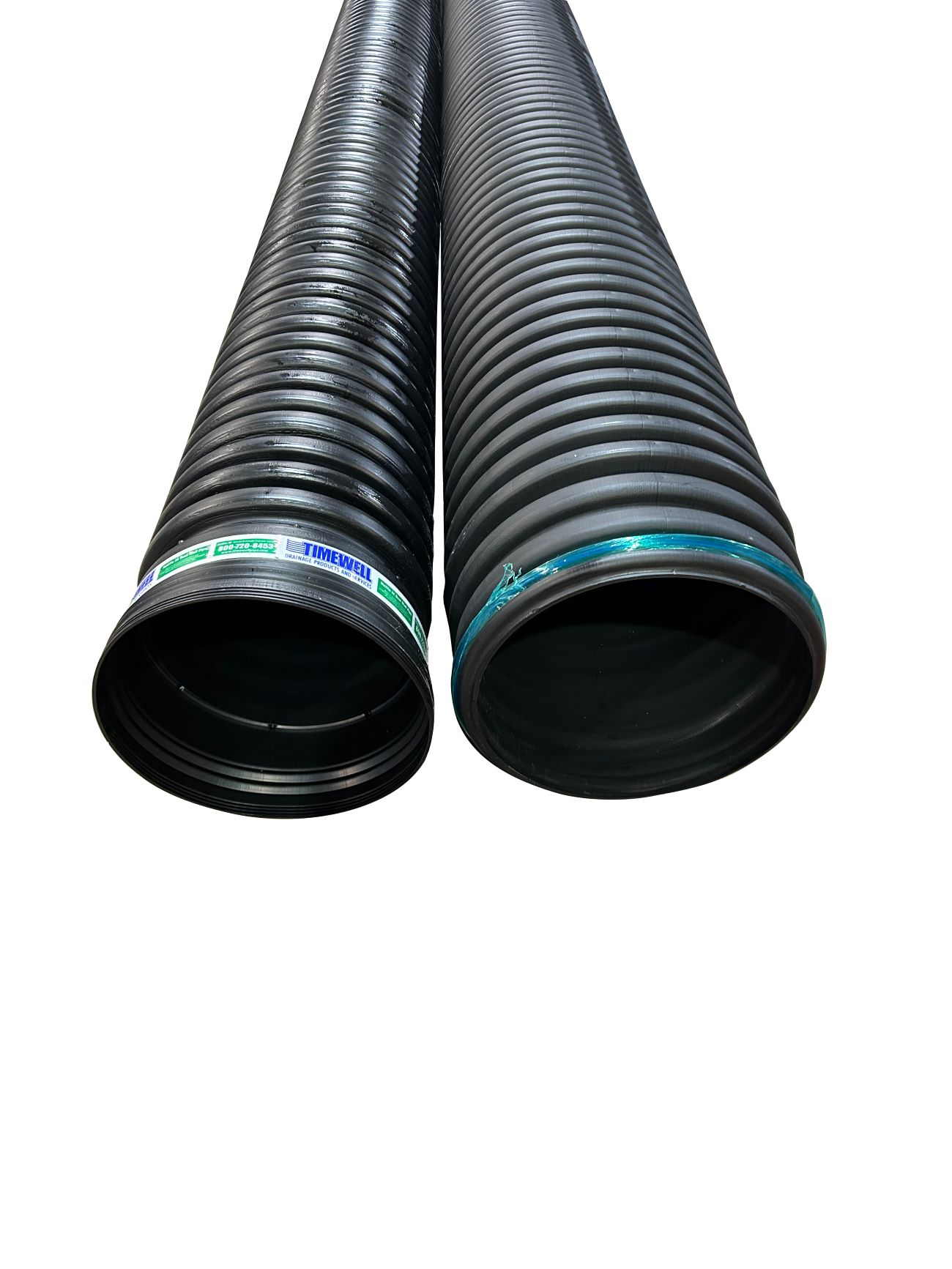 6"X20' CORRUGATED HDPE AASHTO DUAL WALL CULVERT PIPE - The Waterworks ...