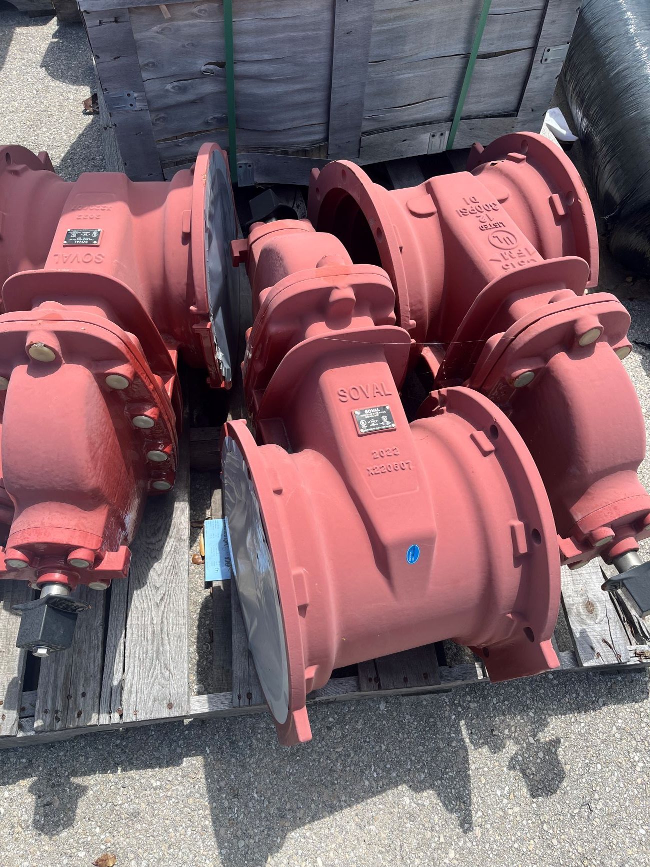 SOVAL 12" MJ GATE VALVE OL C515 806 SERIES - The Waterworks Warehouse